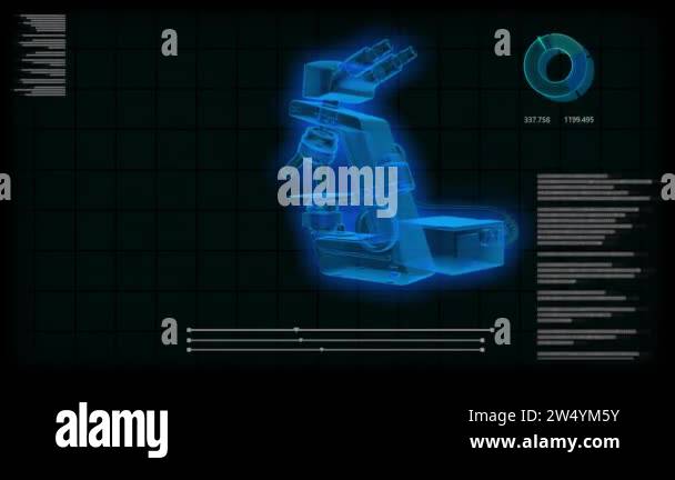 Science seamless looping background with place for yor objects with x ...