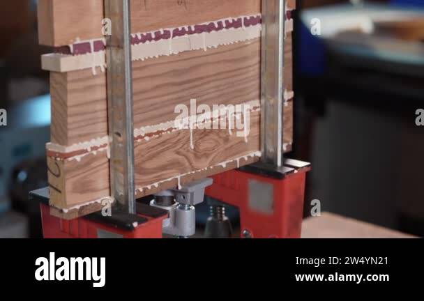 Bonding wood in the workshop. The use of glue for different types of ...