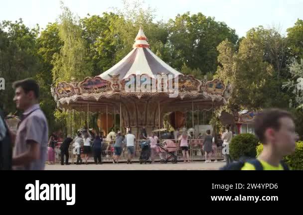 Public park roundabout Stock Videos & Footage - HD and 4K Video Clips ...
