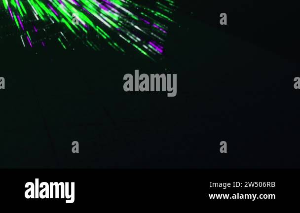 Abstract flowing cosmic energy wave in outer space. Animation. Sun ...