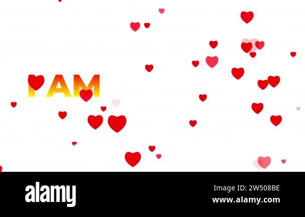 LGBTQ. I am who i am text animation. LGBT flag color palette. Parade of ...