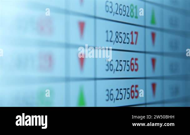 Businessman Finger Pointing On Finance Report And Financial Numbers On ...