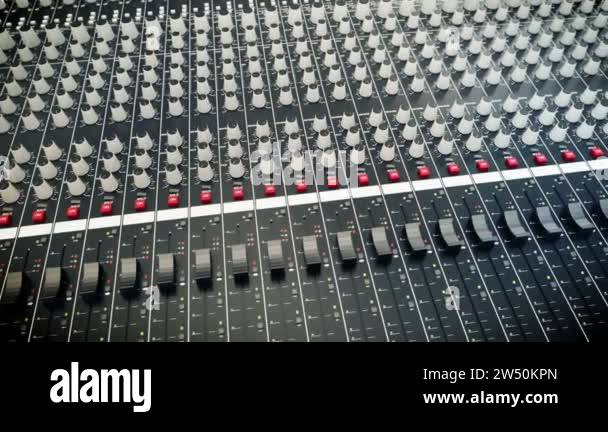 Mixing console called audio mixer Stock Videos & Footage - HD and 4K ...