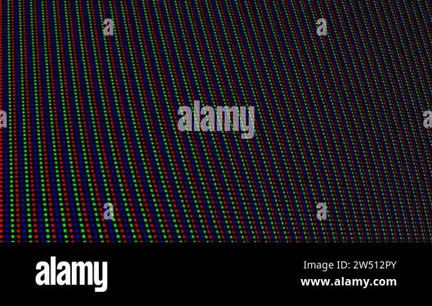 Leds Stacked in Columns Oled Screen Moving Qled Background Stock Video ...