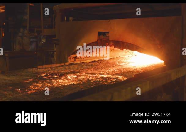 Coal coking process, coke oven coal making process. Hot coke coal ...
