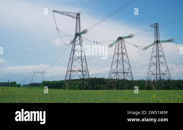 Power line towers wires Stock Videos & Footage - HD and 4K Video Clips ...
