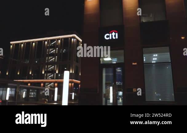 Building with citi sign and logo Stock Videos & Footage - HD and 4K ...