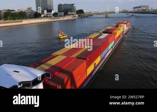 Germany cologne container ship Stock Videos & Footage - HD and 4K Video ...