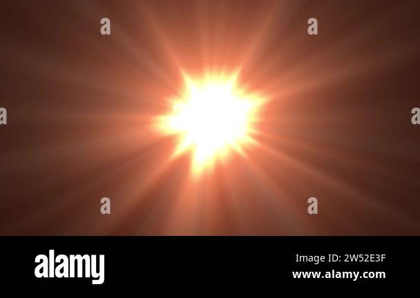 abstract Red flare light beam dust particle effect loop background ...