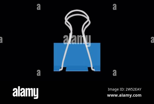Paperclip paper clip Stock Videos & Footage - HD and 4K Video Clips - Alamy