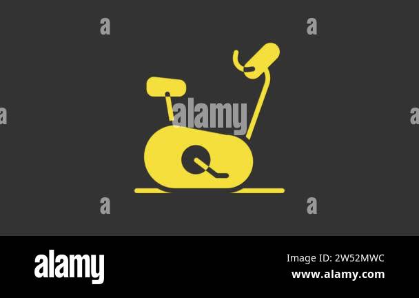 Stationary bicycle isolated on Stock Videos & Footage - HD and 4K Video ...