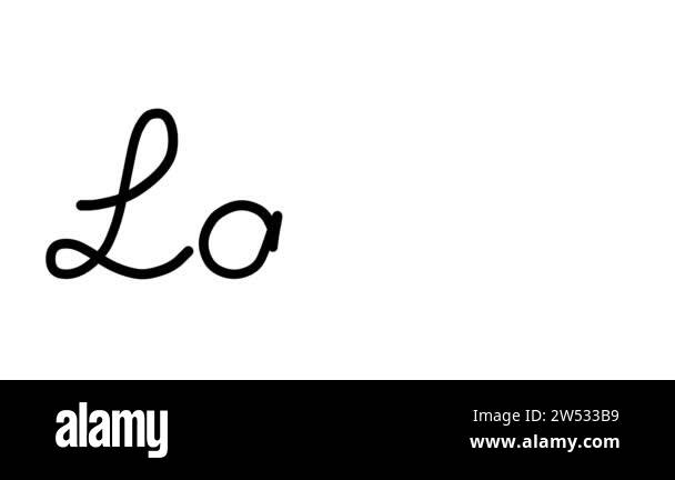 Lava Decorative Handwriting Animation in Six Cursive and Gothic Fonts ...