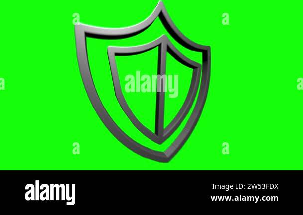 Cyber security 3D gold icon with shield and check mark. Security ...