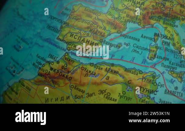 West mediterranean map Stock Videos & Footage - HD and 4K Video Clips ...