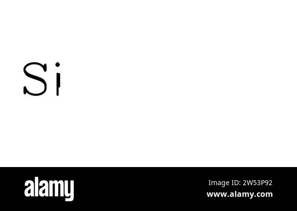 Signature Animated Handwriting Text in Serif Fonts and Weights Stock ...