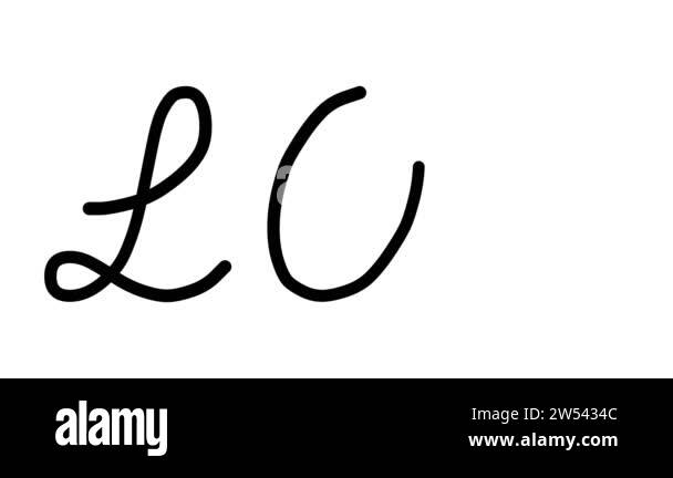 LOL Decorative Handwriting Animation in Six Cursive and Gothic Fonts ...