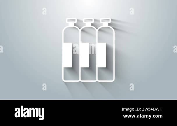 White Industrial gas cylinder tank for all inert and mixed inert gases ...