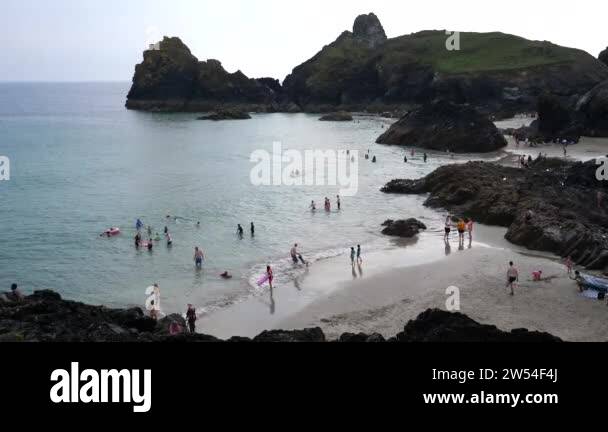 Kynance cove cornwall beach Stock Videos & Footage - HD and 4K Video ...