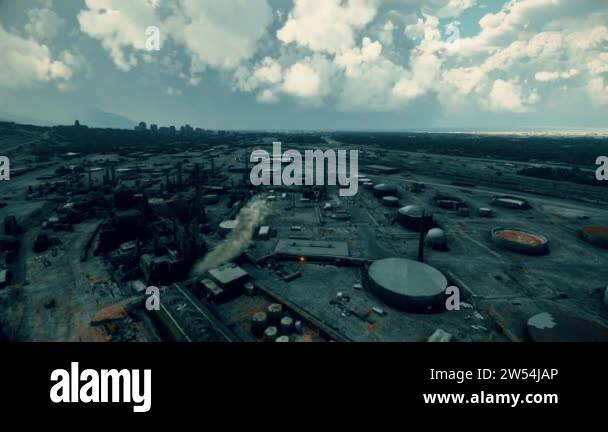 Industrial catastrophe and city apocalypse: Toxic material leak leads ...