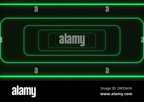 Abstract Eighties Outline Stripe Shapes Tunnel Background Loop/ 4k ...