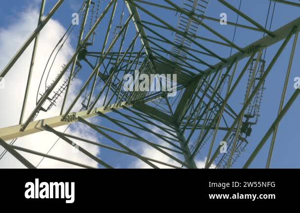 Electricity pylon construction Stock Videos & Footage - HD and 4K Video ...