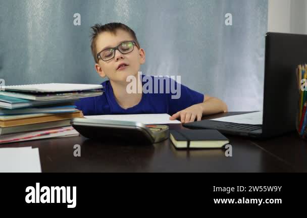 Schoolchild lazy Stock Videos & Footage - HD and 4K Video Clips - Alamy