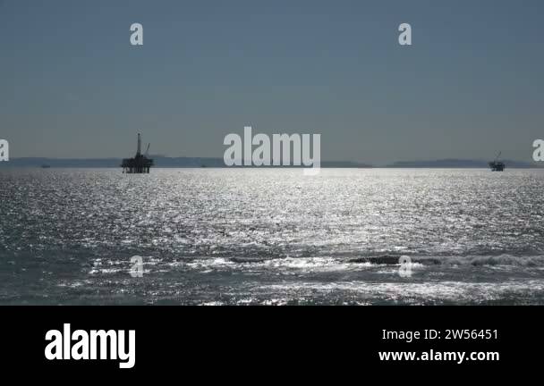 Offshore oil drilling platforms Stock Videos & Footage - HD and 4K ...