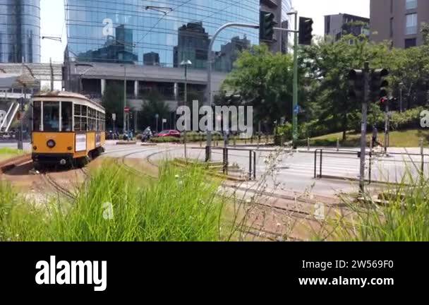 Modern streetcar tram train Stock Videos & Footage - HD and 4K Video ...