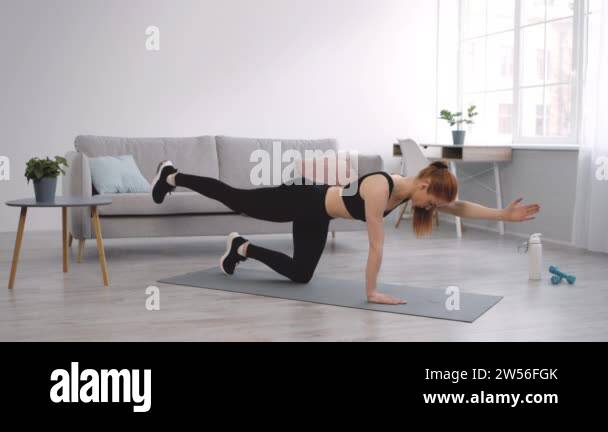 Standing woman arm raised Stock Videos & Footage - HD and 4K Video ...