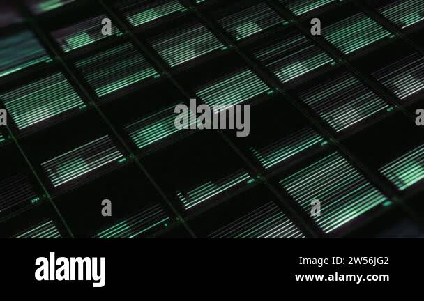 Futuristic elements, battery charging process visualization. Animation ...