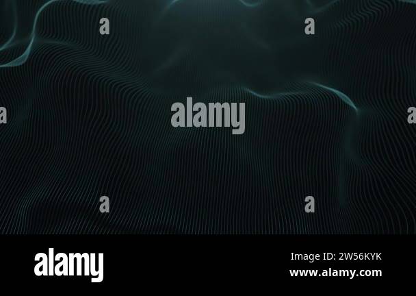 Abstract Digital Mesh Shape Fx Background Loop/ 4k animation of an ...