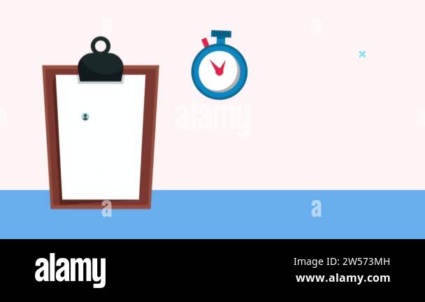 Logistic delivery checklist clipboard Stock Videos & Footage - HD and ...