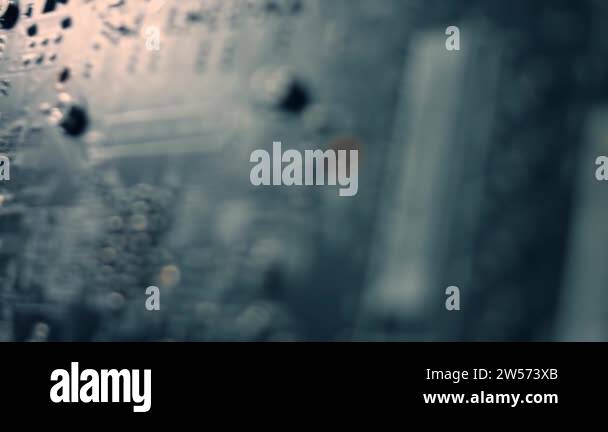 Macro view of female engineers hands holding and closely analizing a ...