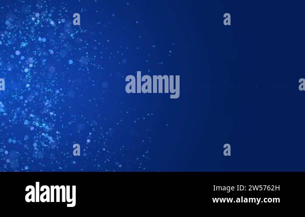 Abstract Animation Shimmering Particles with Flare. Glittering ...