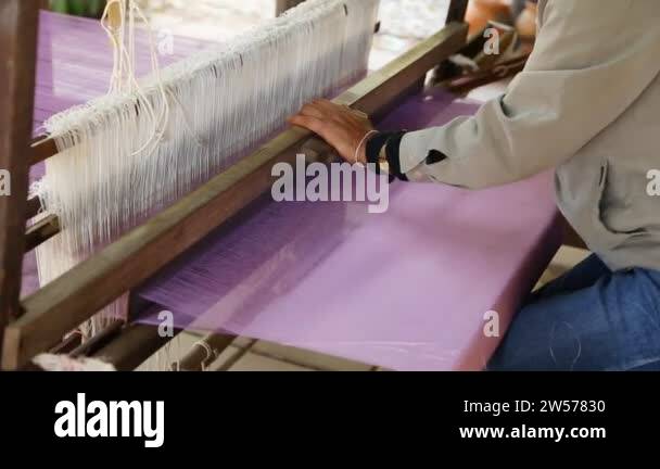 Traditional thai loom work Stock Videos & Footage - HD and 4K Video ...