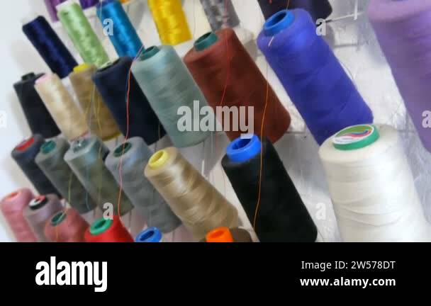 Row different thread spools Stock Videos & Footage - HD and 4K Video ...