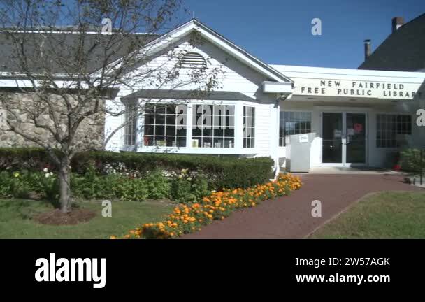 New Fairfield Free Public Library (3 of 6 Stock Video Footage - Alamy