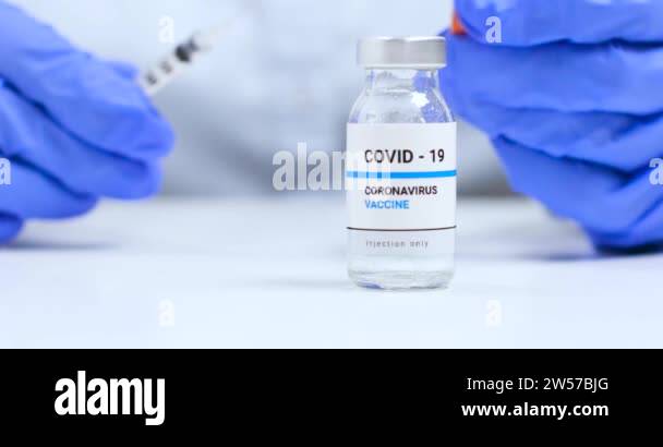 Injection syringe in medical laboratory Stock Videos & Footage - HD and ...