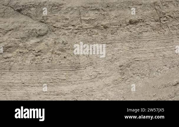 Vertical Section Structure of Soil Layers Diagram.Chalky soil and rock ...