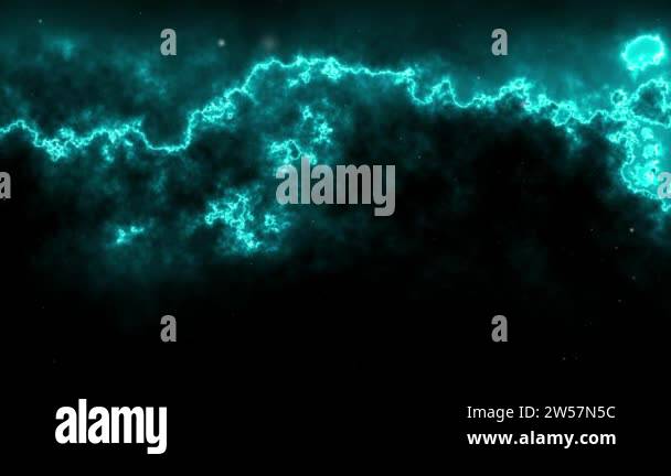 Space Nebula blue background 4k video moving stars space background ...