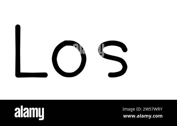 Loss Handwritten Text Animation in Various Sans-Serif Fonts and Weights ...