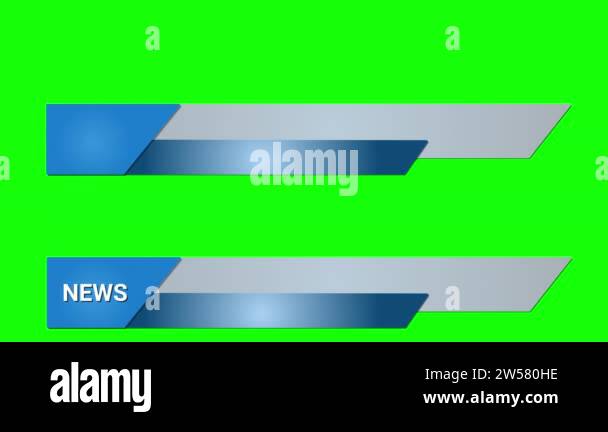 Background for Headline of Media with editing of lower third. Intros ...
