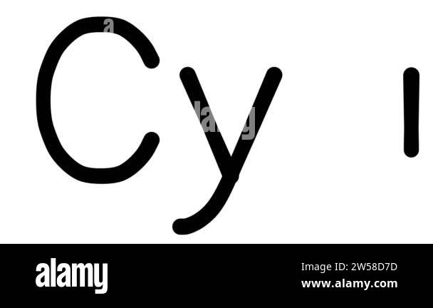 Cya Handwritten Text Animation in Various Sans-Serif Fonts and Weights ...