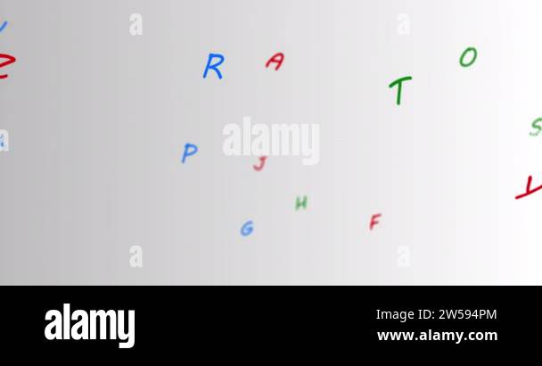 Letters and alphabets design Stock Videos & Footage - HD and 4K Video ...