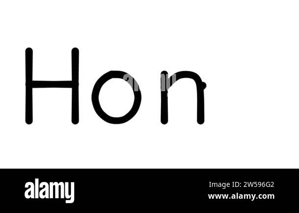 Home Handwritten Text Animation in Various Sans-Serif Fonts and Weights ...