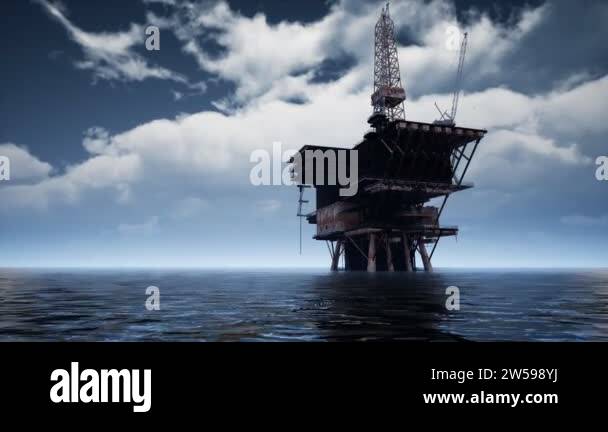 Ocean star drilling rig Stock Videos & Footage - HD and 4K Video Clips ...