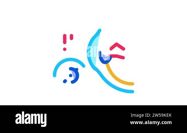 visual impairment Icon Animation Stock Video Footage - Alamy