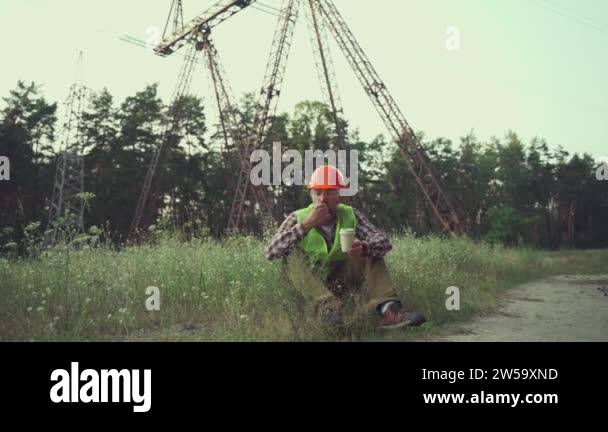 Electricity pylons substation in Stock Videos & Footage - HD and 4K ...