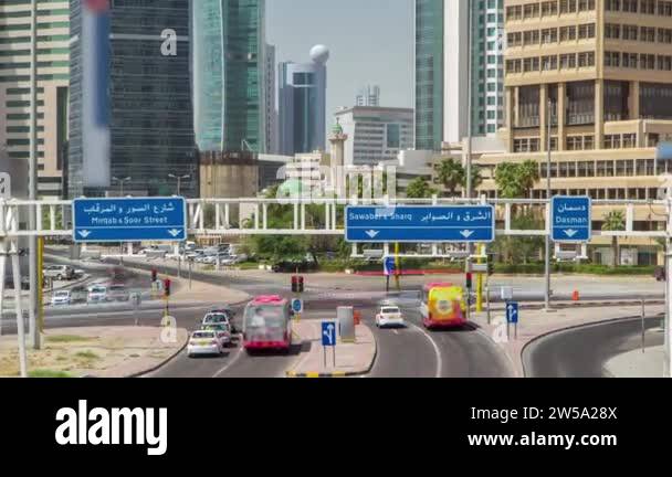 Kuwait city skyline skyscrapers Stock Videos & Footage - HD and 4K ...
