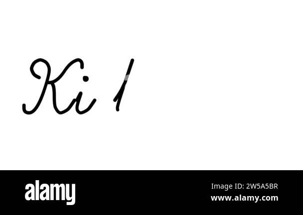 Kitten Decorative Handwriting Animation in Six Cursive and Gothic Fonts ...